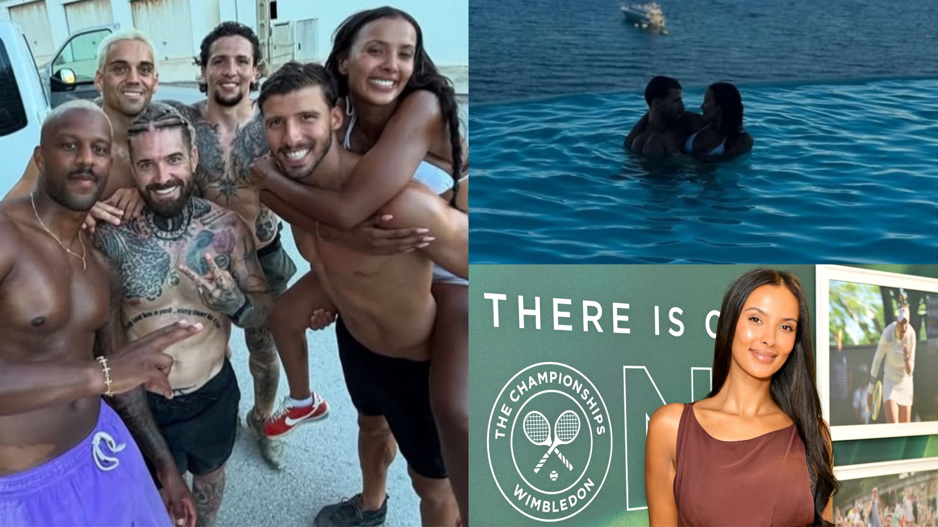 'Sweating my life away' - Maya Jama made to work on holiday with Ruben Dias as Manchester City ...